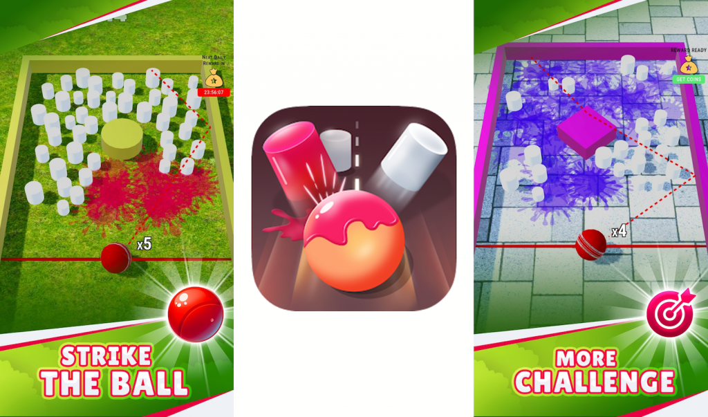 Ball Strike: Paint Blast - GameYug